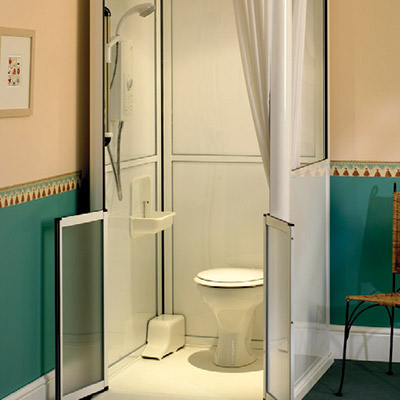 Shower Cubicles and Shower Cubicle Toilets - Chiltern Invadex